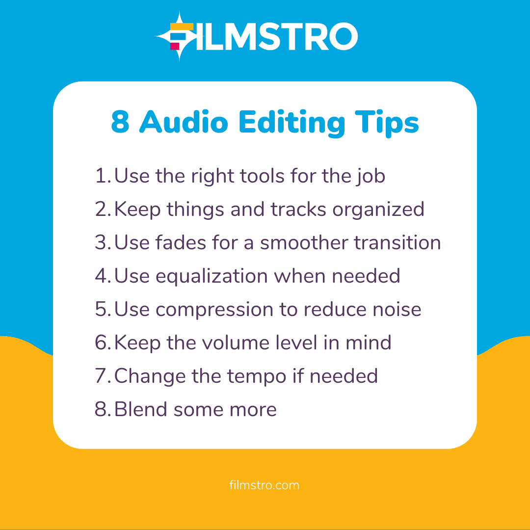 8 Audio Editing Tips To Improve Sound On Your Next Video | Filmstro